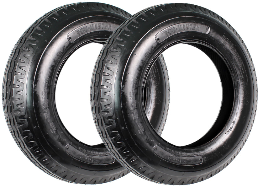 2-Pk Mobile Home Trailer Tire 8-14.5 ST Load Range H MH Low Boy 16 Ply – ecustomrim